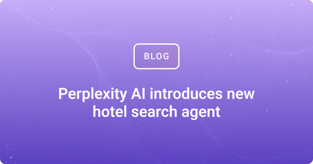 Perplexity AI introduces new hotel search agent